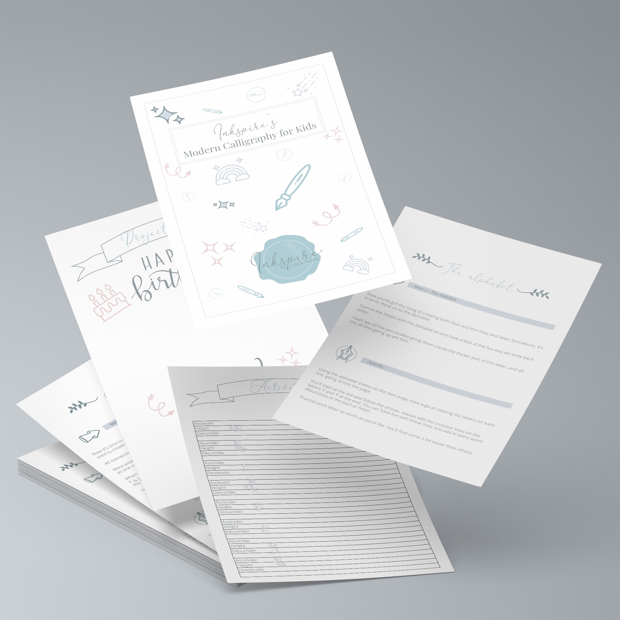 Modern Calligraphy Kit – Kids Edition – INKspire Calligraphy